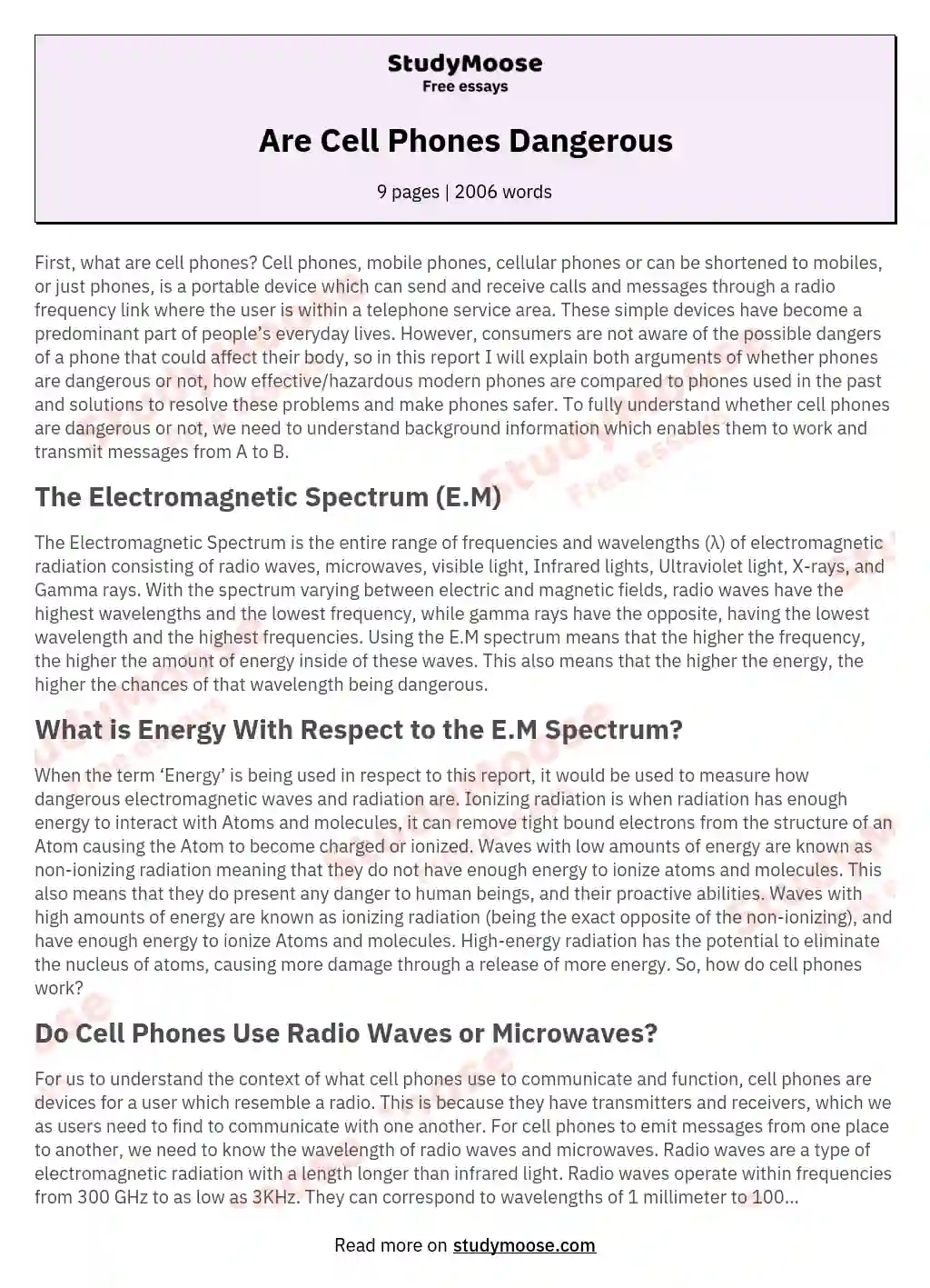 Are Smartphones Harmful To Our Health Argumentative Essay Sitedoct