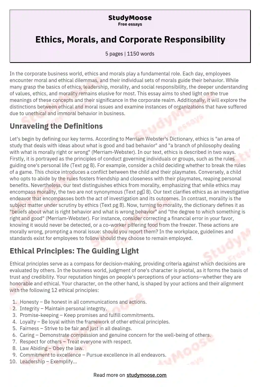  Morality Essay What Is Morality Essay 2022 10 08