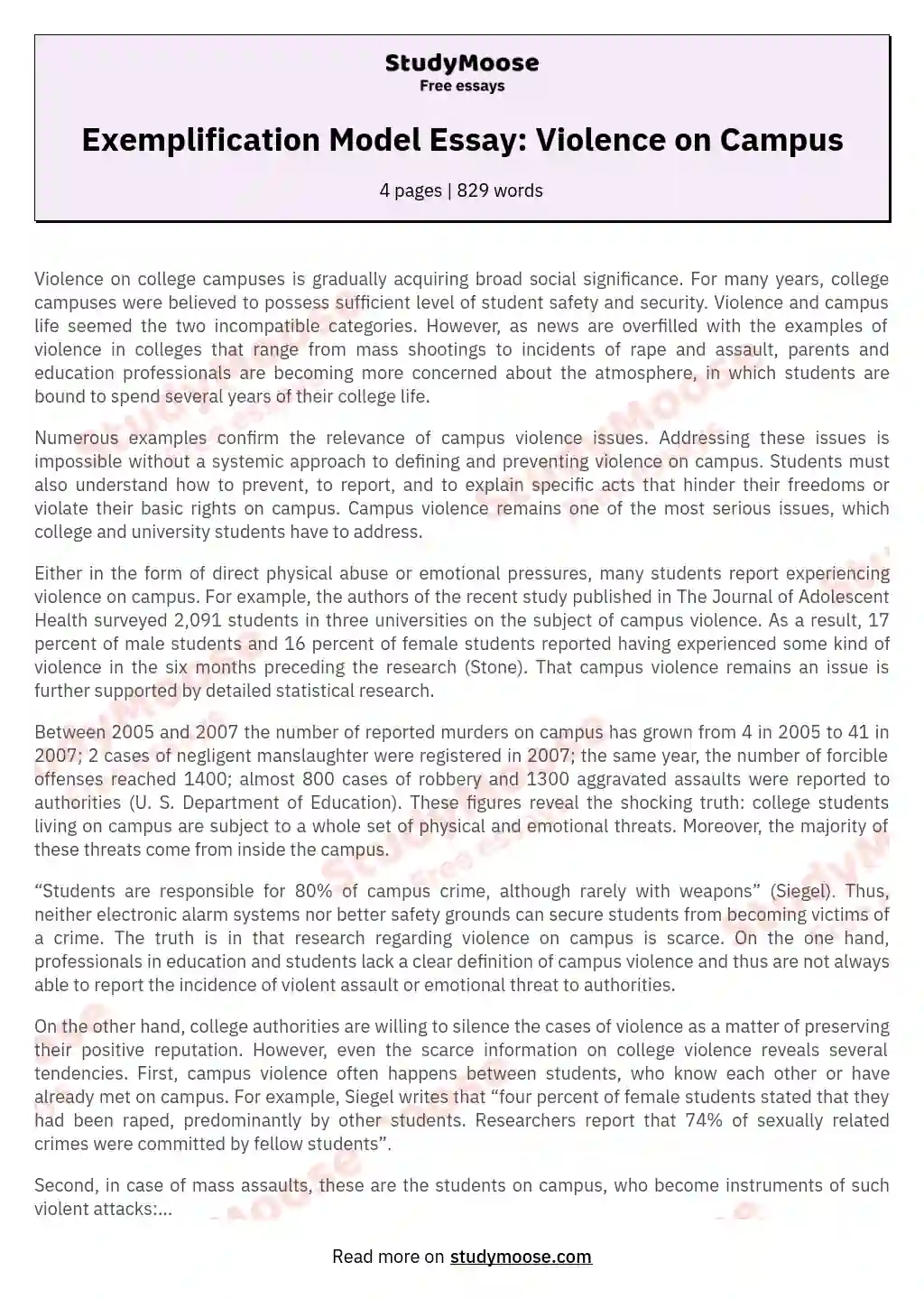 Exemplification Essay Help What Is An Exemplification Essay